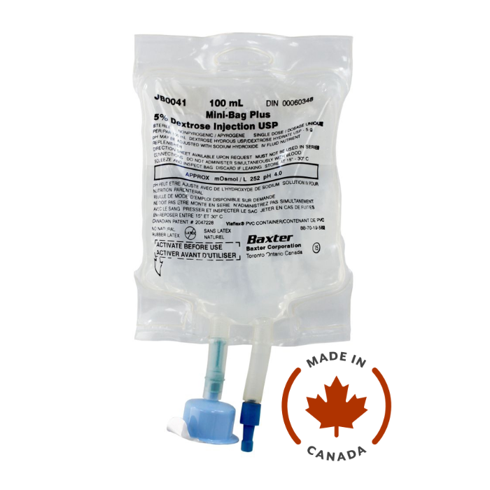 Baxter™ Mini-Bag 5% Dextrose Injection, USP 100 mL
